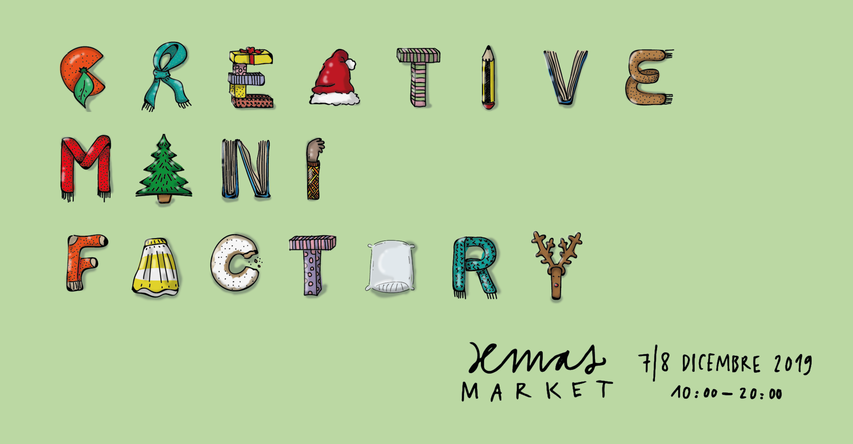 Creative MANI-Factory Xmas Market 2019 | Manifattura Tabacchi